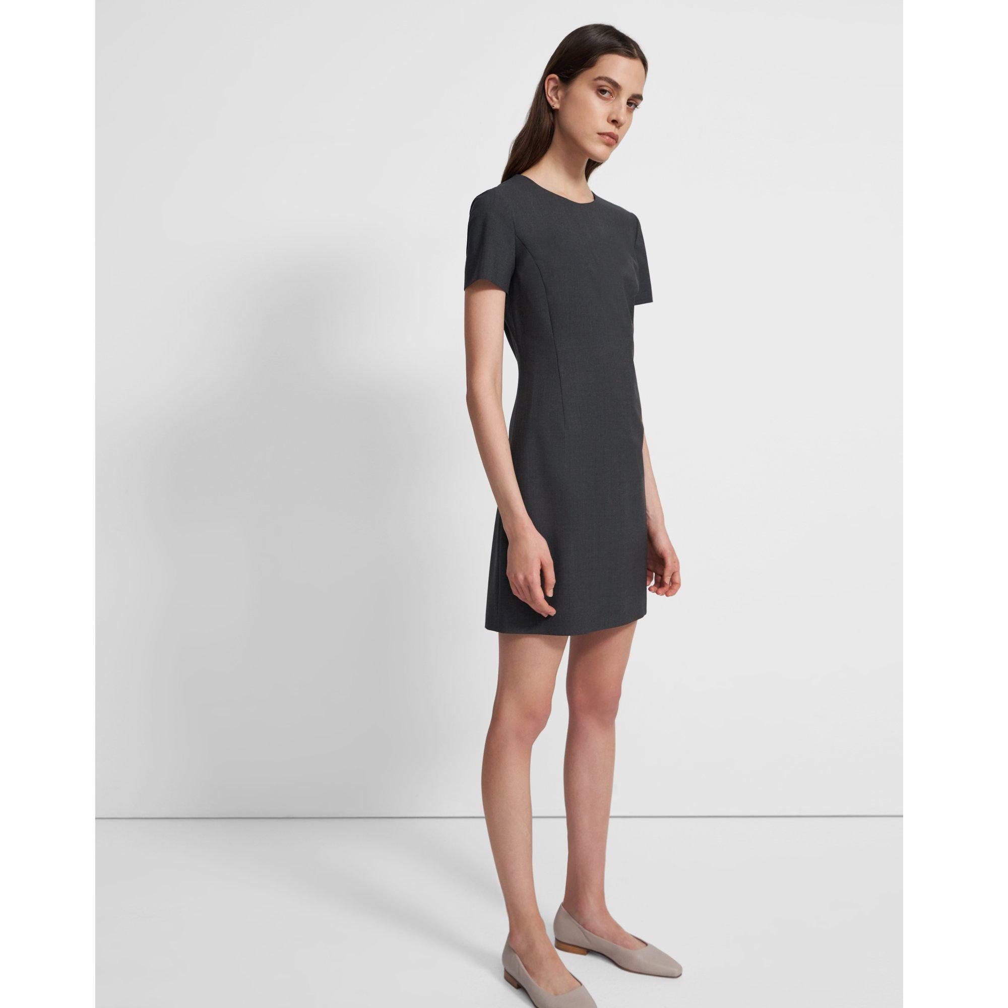 THEORY Theory Sheath Dress in Good Wool